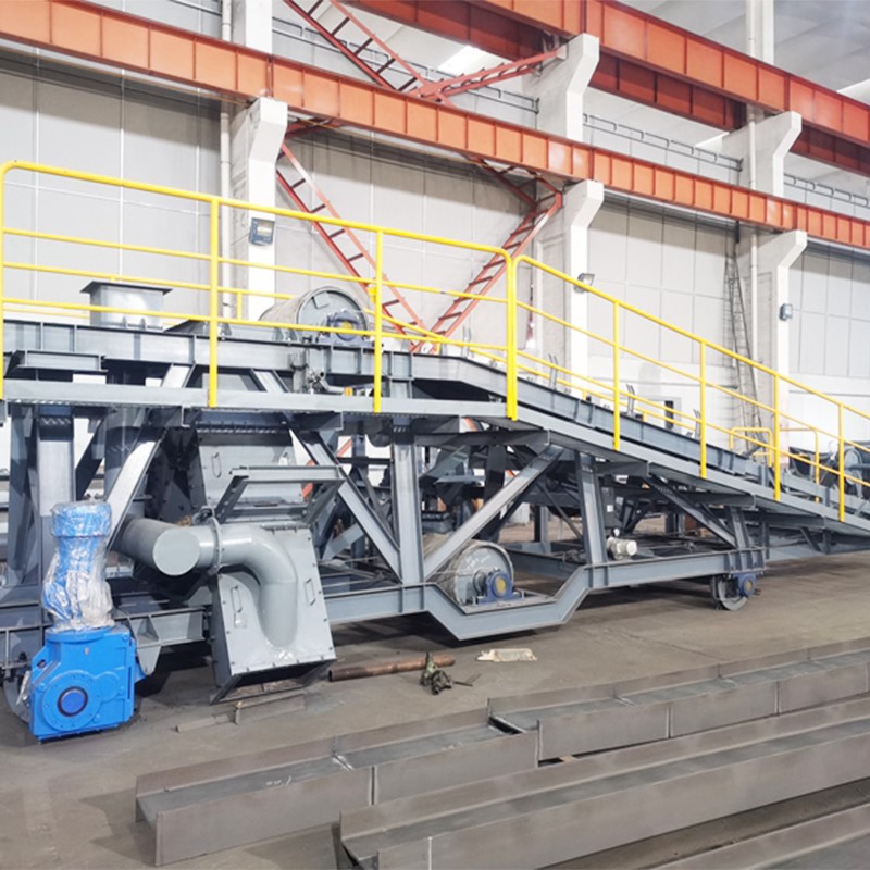 Bilateral Side Materila Discharging Grain Conveyor Tripper - Buy Grain ...
