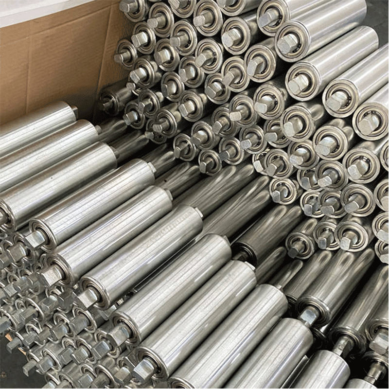 Heavy Duty Belt Conveyor Spare Part Gravity Compact Roller - Buy ...